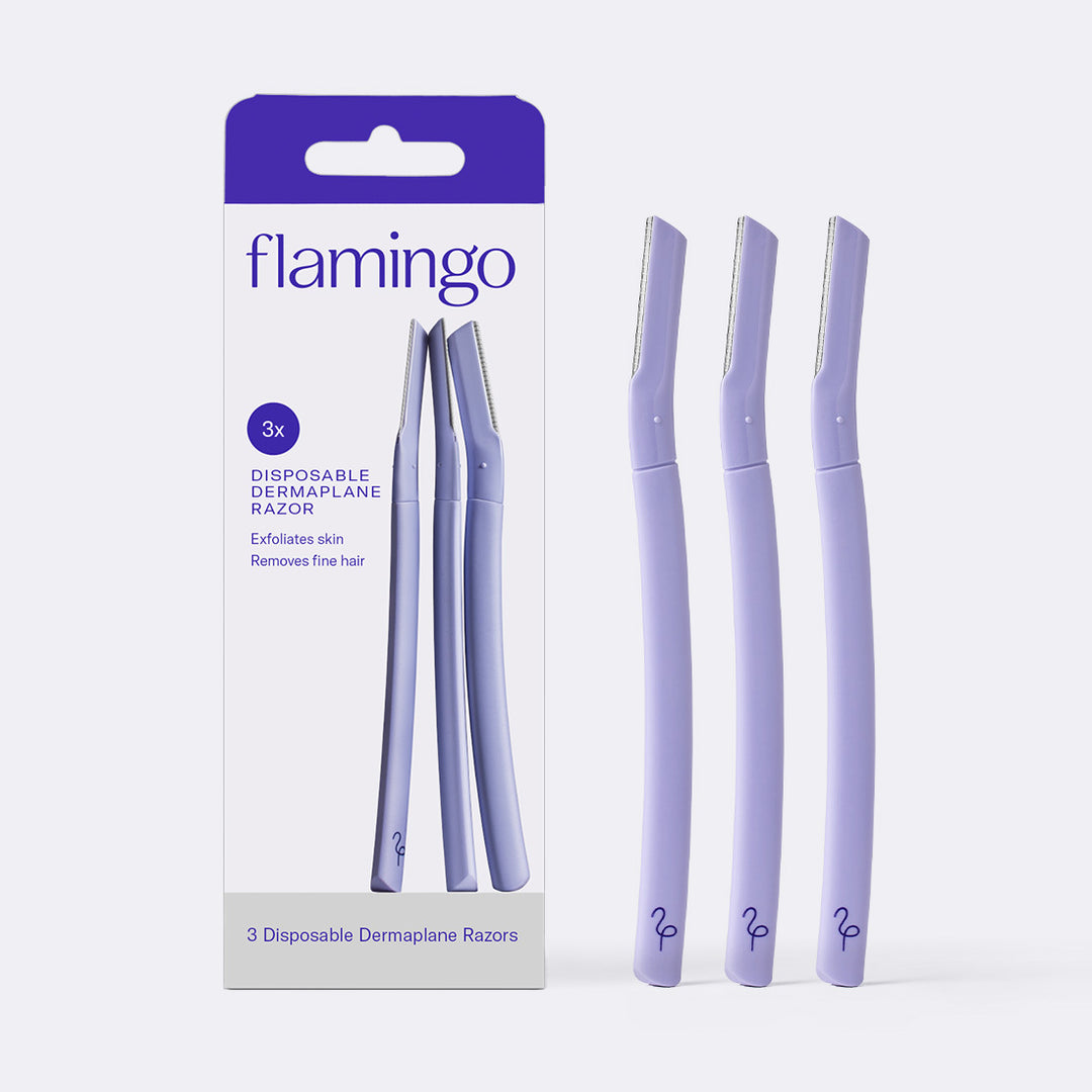 Disposable Dermaplane Razors for.a Smooth Face | Flamingo