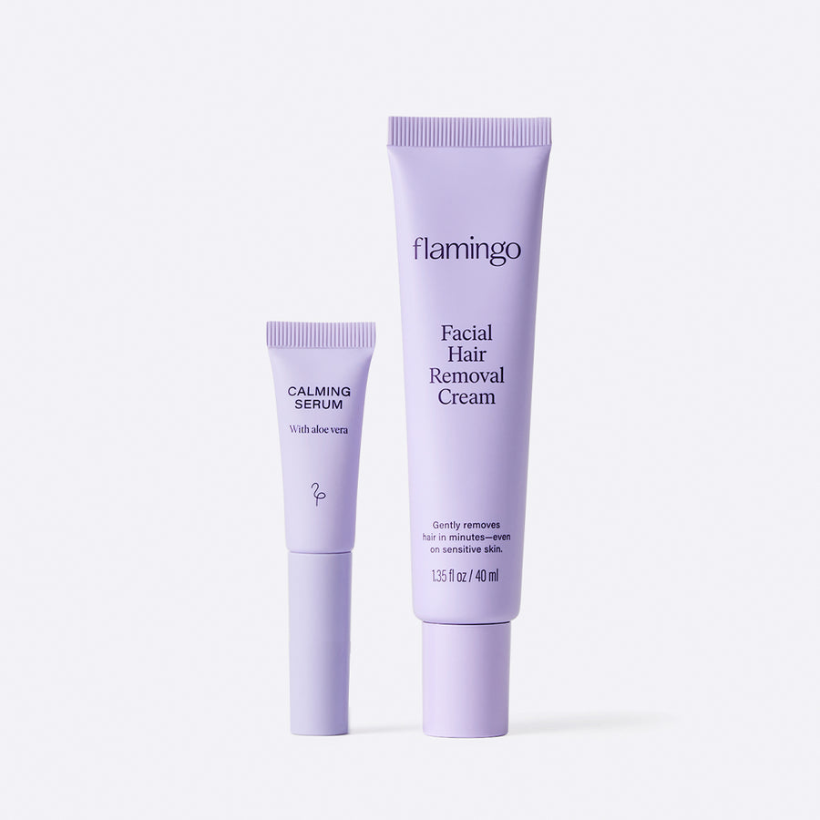 Facial Hair Removal Cream for a Smooth Skin | Flamingo