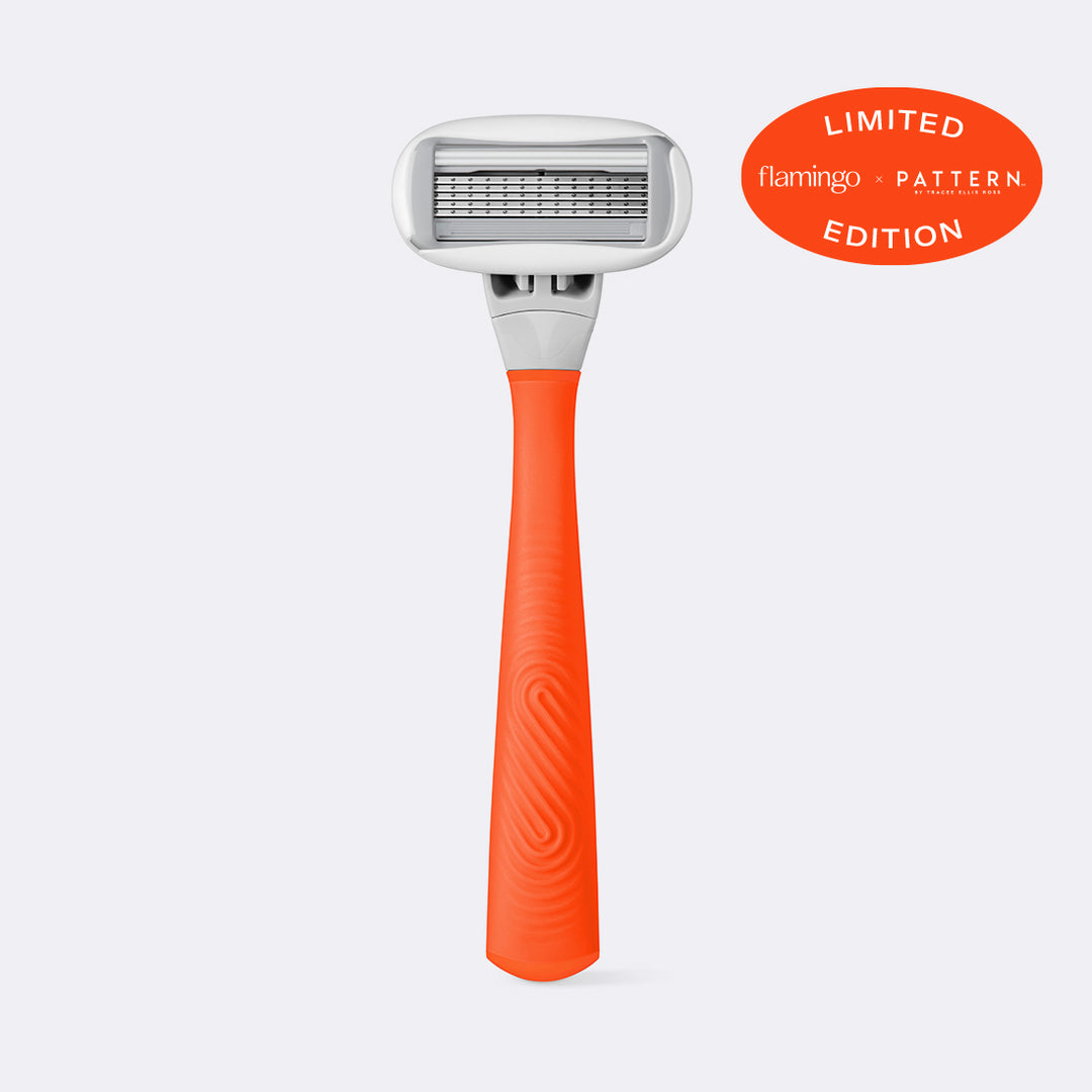 5-Blade Razor for Smooth, Comfortable Shaving | Flamingo
