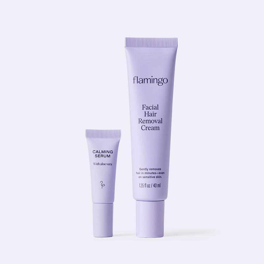 Facial Hair Removal Cream for a Smooth Skin | Flamingo