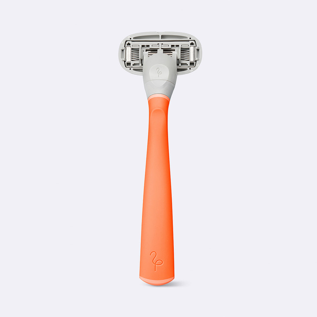 5-Blade Razor for Smooth, Comfortable Shaving | Flamingo
