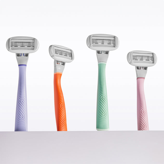 5-Blade Razor for Smooth, Comfortable Shaving | Flamingo